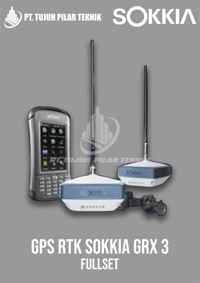 Jual GPS RTK Sokkia GRX 3 original fullset - Kab. Bandung - tujuhpilarteknik | Tokopedia