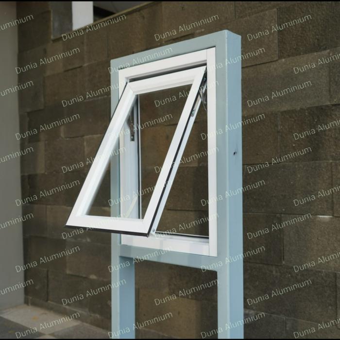 Jual Jendela Bovenli Aluminium Bouven Bouvenlight L90 x T60 - Putih ...