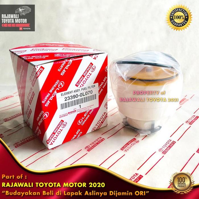 Jual Filter Saringan Solar Innova Reborn, Fortuner Vrz & Hilux Diesel ...