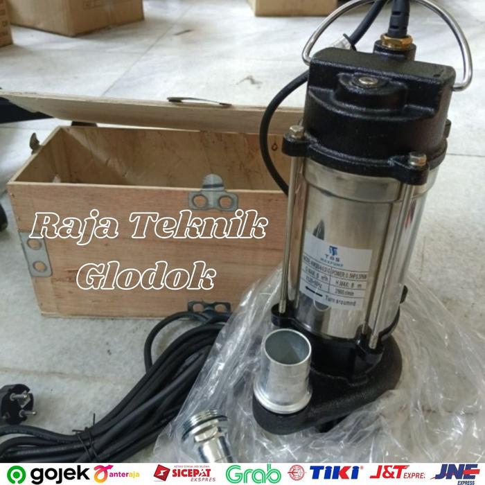Jual Pompa Celup Air Kotor 1,5Inch 0,5Hp POMPA kolam ikan manual Pump ...