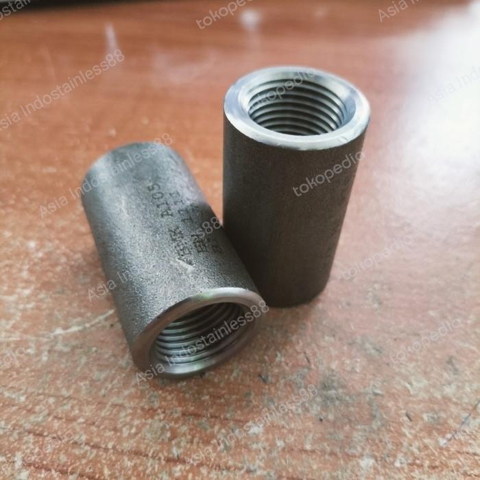 Jual Socket Besi Class 3000 NPT 2" Sock Drat Dalam #3000 Carbon Steel ...