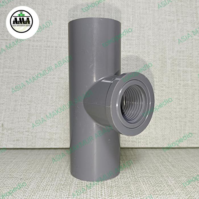 Jual TEE DRAT DALAM TDD FAUCET TEE PVC 16 MM 1/2" INCH RUCIKA AW TEBAL - Jakarta Pusat - ASIA ...