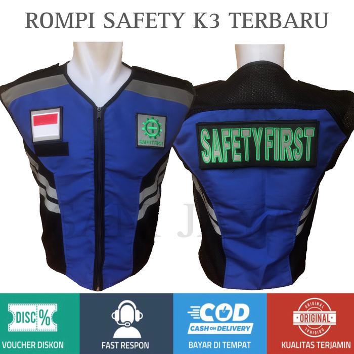 Jual ROMPI K3 SAFETY FIRST,ROMPI KERJA LAPANGAN,ROMPI PROYEK SAFETY ...