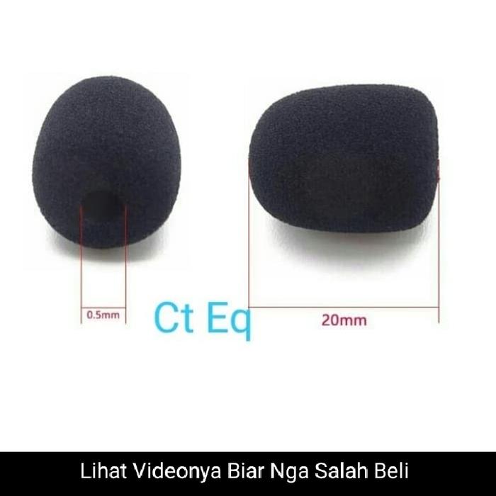 Jual busa mic kecil.. spon microphone kecil - Kota Tangerang Selatan ...