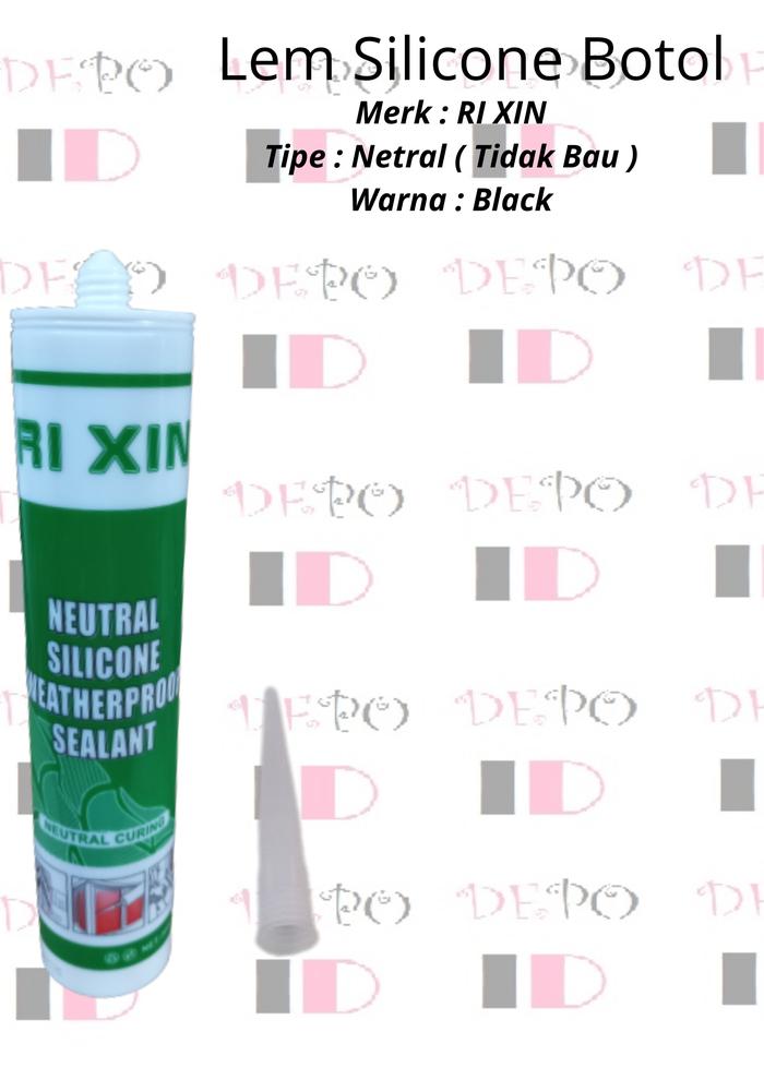 Jual Lem Silicone Sealant Glass Netral - Non Acid / Lem Kaca 300 Gram ...
