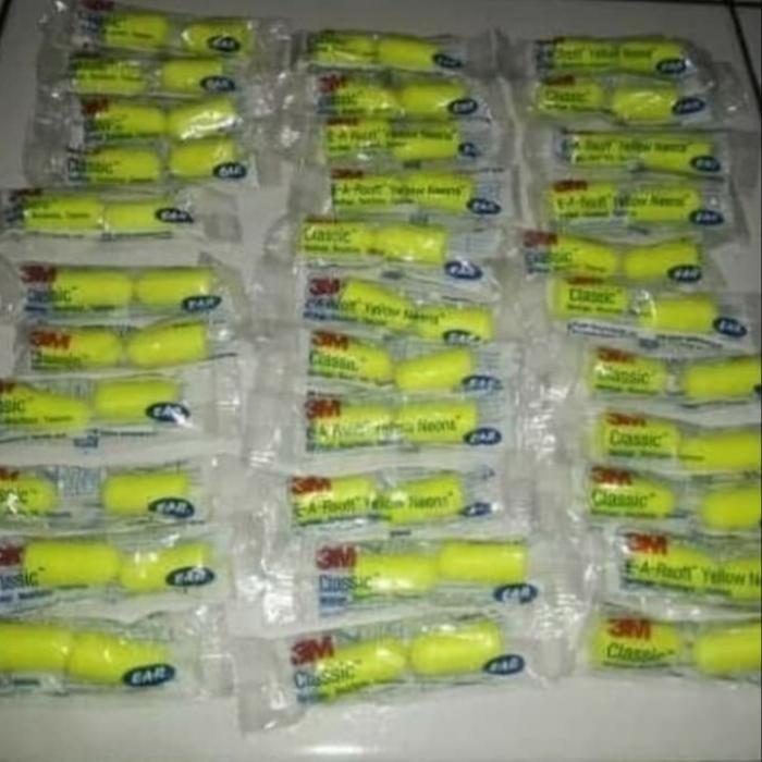 Jual Earplugs 3M Tutup Telinga/Sumbat Telingan Anti Bising Kerja Tidur Dll - Kota Tangerang ...