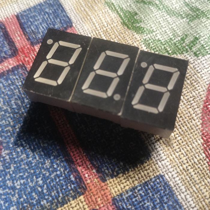 Jual seven segment 7 segment common Cathode katoda - Kab. Sidoarjo ...