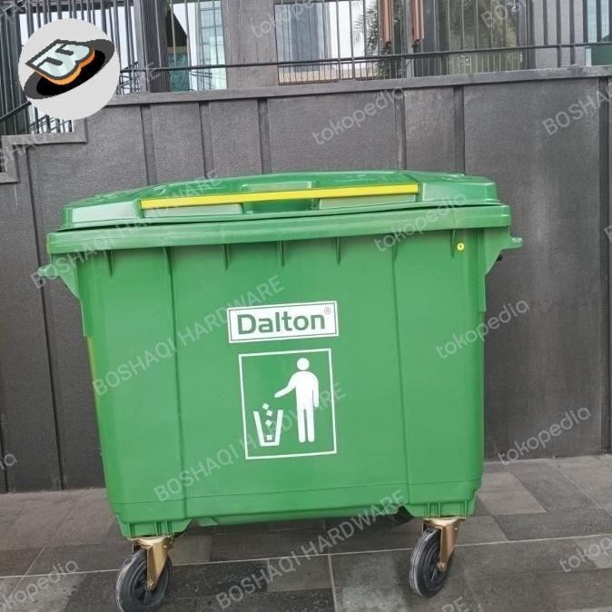 Jual Dustbin Tempat Sampah Plastic Outdoor 660 Liter DALTON LXD660B ...