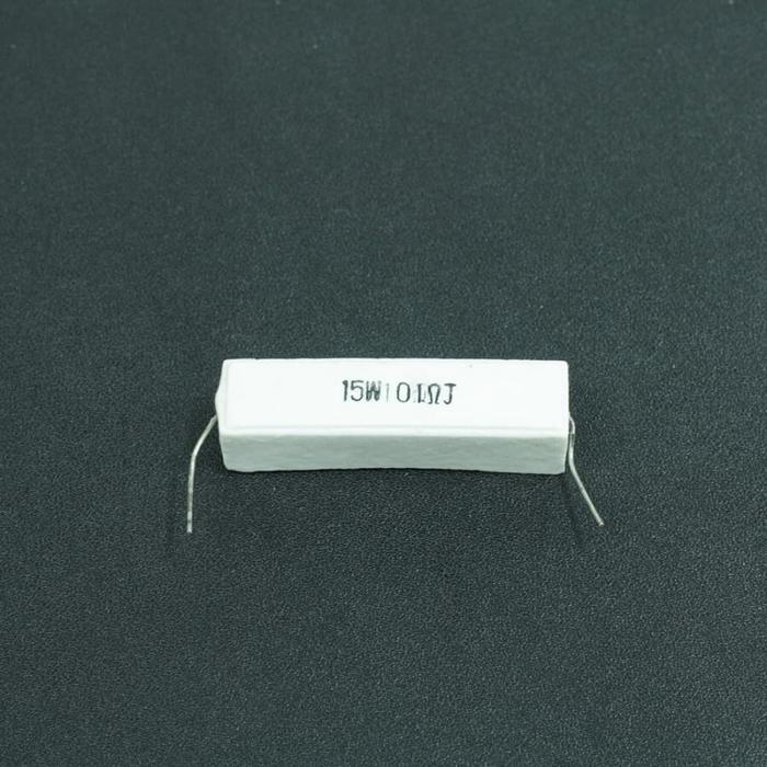 Jual Resistor Kapur 15W 10R/ 15 WATT 10R Putih / TAIWAN - Jakarta Barat ...