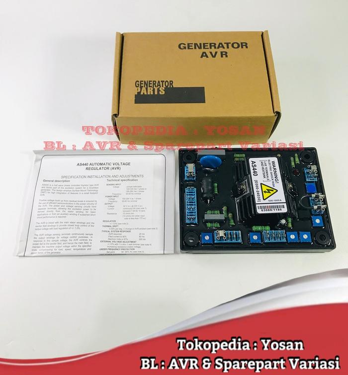 Jual AVR AS440 Automatic Voltage Regulator - AVR AS 440 Genset ...