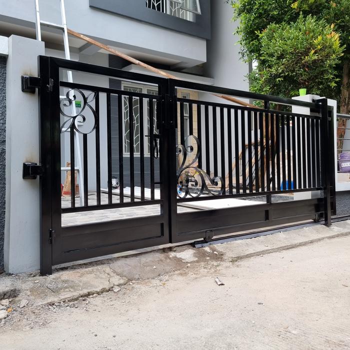 Jual pagar rumah,pagar dorong besi hollo - Kota Tangerang Selatan ...