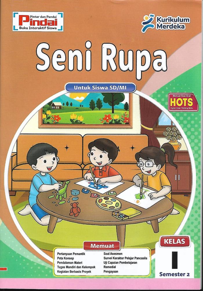 Jual Buku LKS Seni Rupa kurikulum Merdeka Kelas 1 SD/MI Semester 2 - Kab. Bekasi - PACIT'BUKU ...