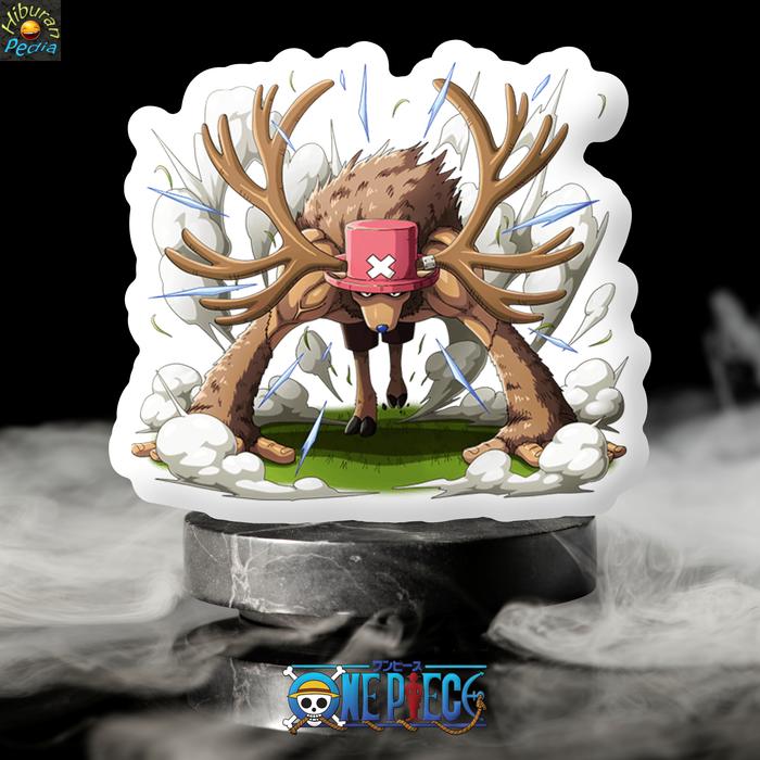 Jual ㊙️ Sticker JAPAN Anime - One Piece - CHOPPER ( Evolution ) - 017 ...