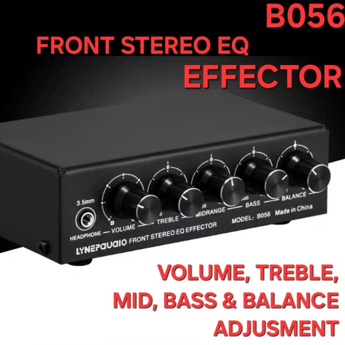 Jual LINEP B056 Front Stereo EQ Effector with Treble, Mid & Bass Adjustment - Jakarta Pusat ...
