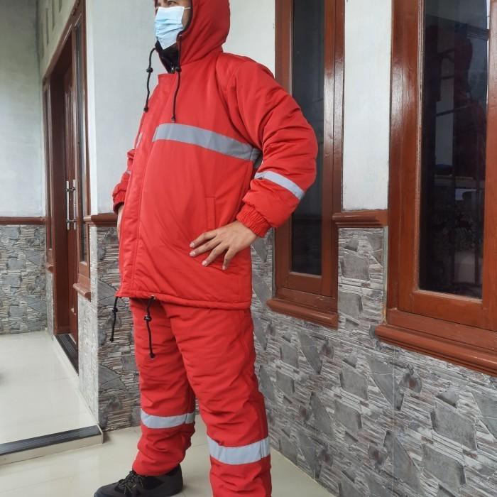 Jual SET Jaket Cold Storage PREMIUM MERAH XXL - Kab. Cirebon - CV ...