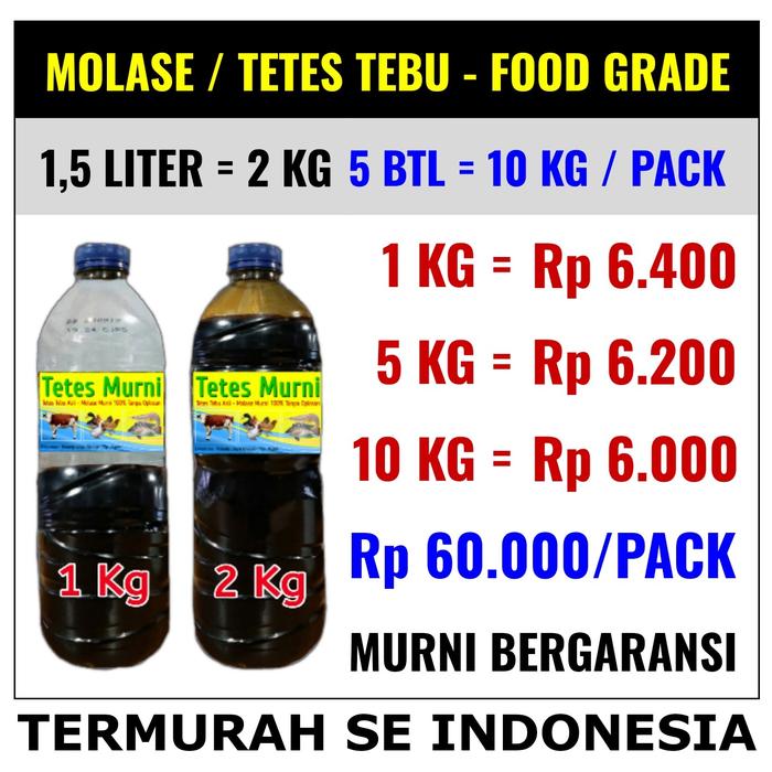 Jual 1 kg Molasses Food Grade Tetes Tebu Molases Molase Murni 100% ... Jual 1 kg Molasses Food Grade Tetes Tebu Molases Molase Murni 100% ...