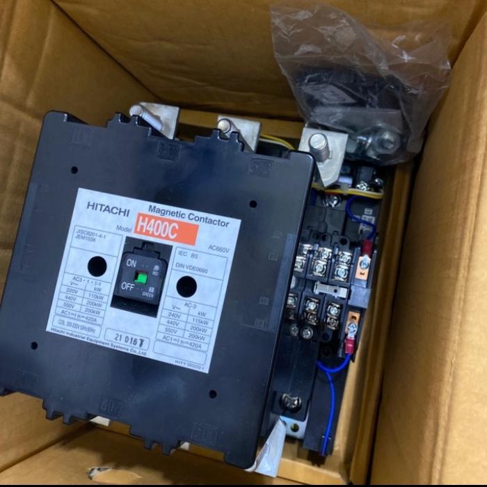Jual Kontaktor / Contactor Hitachi H400C 420A 220V Original - Kota ...