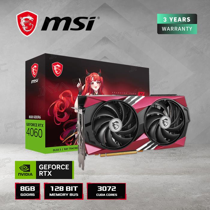 Promo VGA MSI GeForce RTX 4060 Gaming X MLG Edition 8GB - 8 GB DDR6 ...