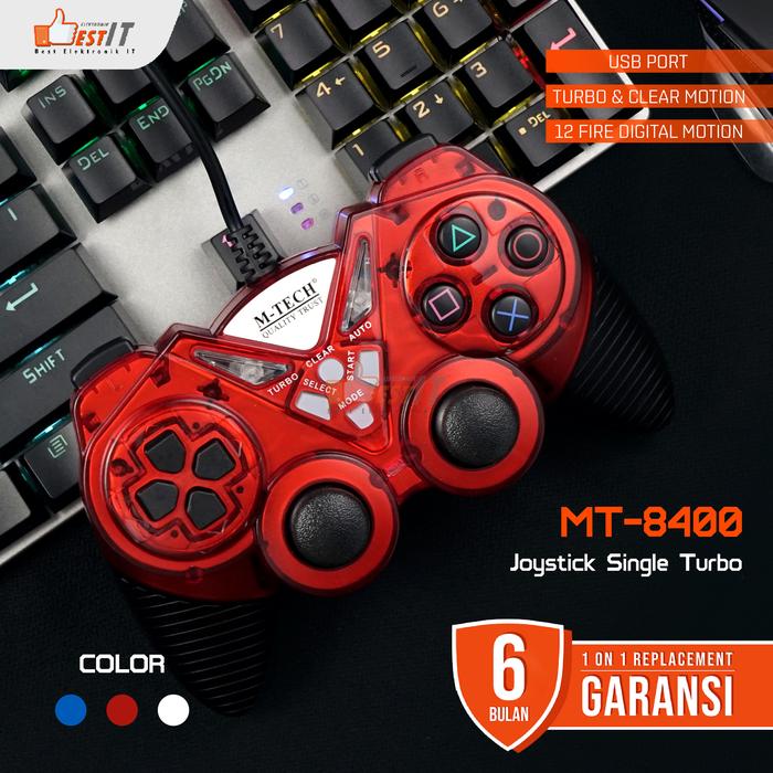 Jual Gamepad Single Turbo Mt-8400 M-tech Original Di Seller Velvet ...