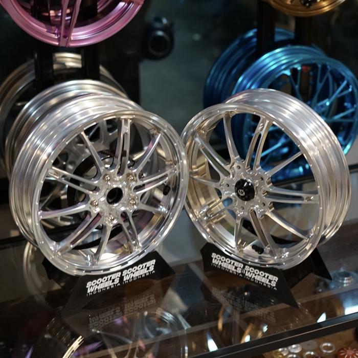 Jual Velg MK Factory WDRAG Silver Set 12inc Vespa Sprint Prima GT ...