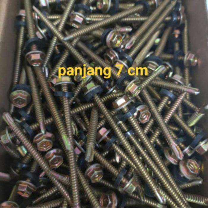 Jual baut roofing 7cm Per dus - Jakarta Selatan - ABIYANA STEEL | Tokopedia