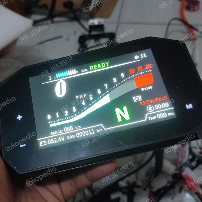 Jual speedometer motor listrik votol dan nanjing, bisa setting voltase ...