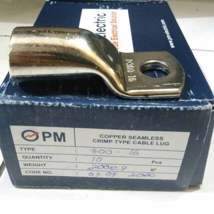 Jual Kabel Skun 300mm Puma Cable Lug 300-16 Puma Full Tembaga PM ...