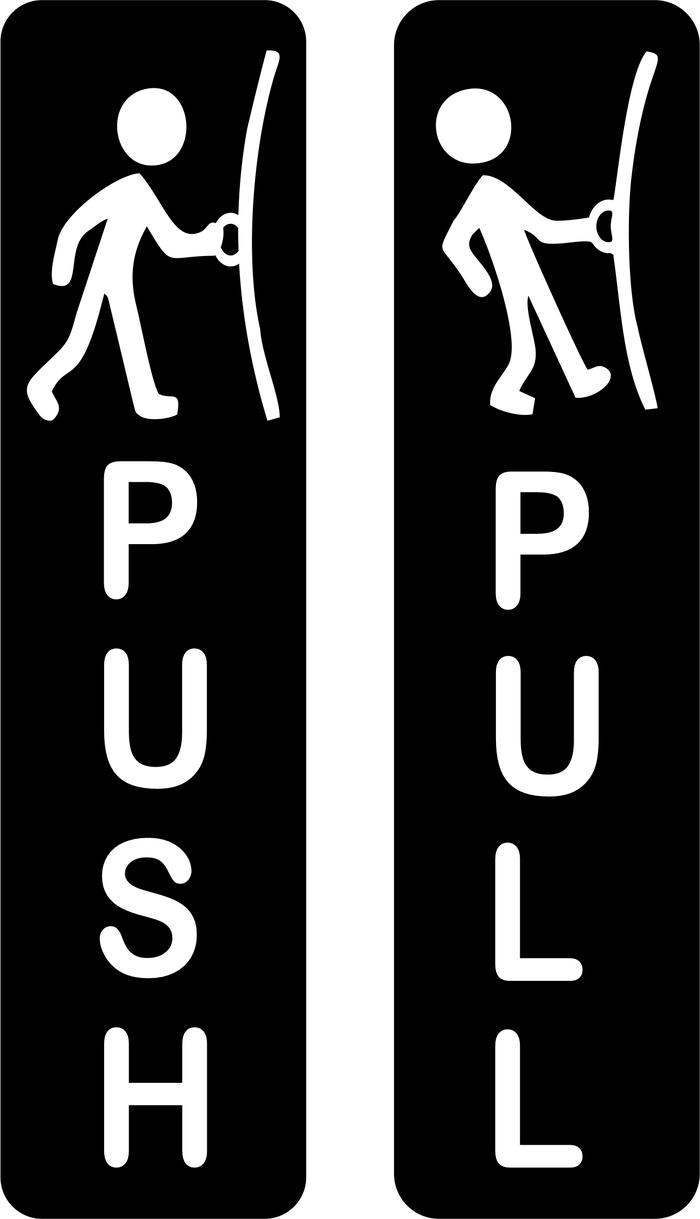 Jual Push Pull Sign Board Akrilik Papan Tanda PUSH PULL - Kota Bekasi ...