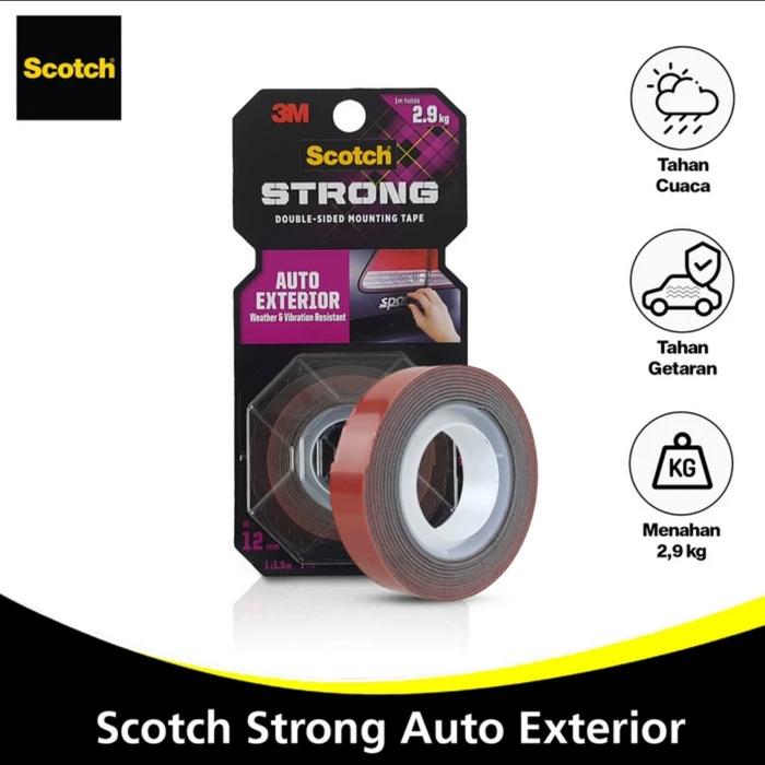 Jual 3M Scotch 710 Double Tape Eksterior Mobil 2,9KG - dabel Tip Mobil ...