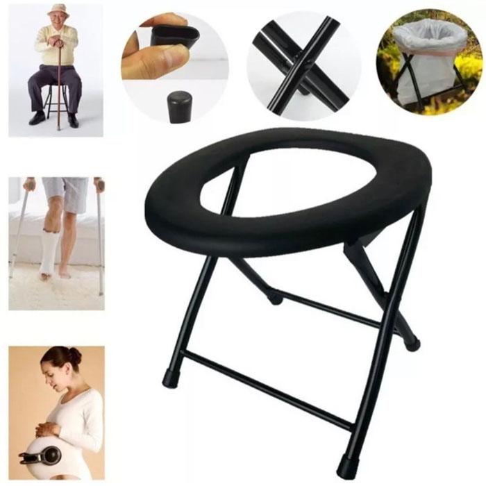 Jual Kursi Toilet Duduk Portable Lansia Ibu Hamil Bangku Lubang WC ...