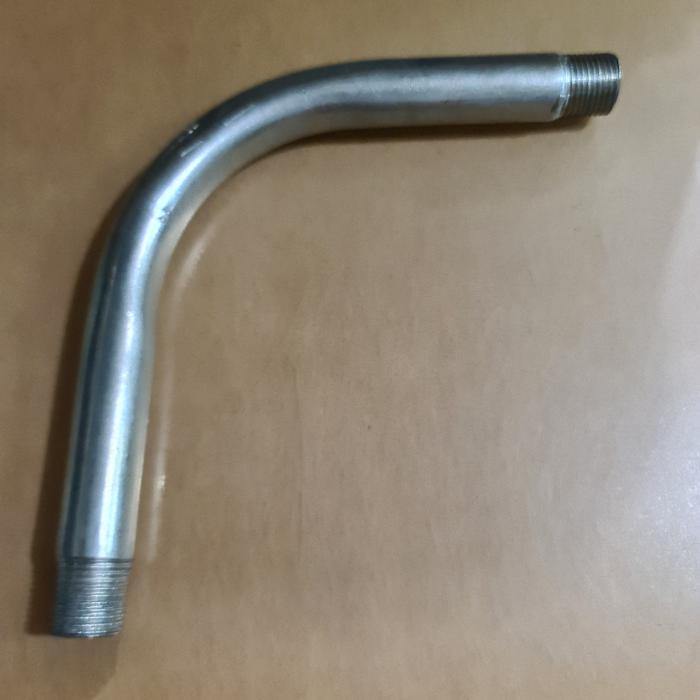 Jual Elbow Pipa Conduit Galvanis Besi 1/2 0.5 inch Sock Sambung G16 90 ...