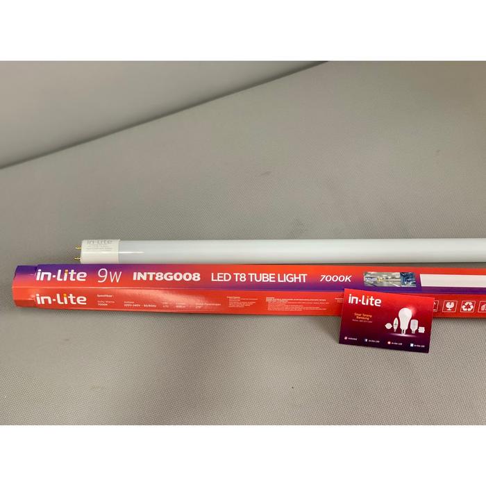 Jual LAMPU LED INLITE TL TUBE LIGHT NEON T8 9W 9 WATT 60CM - INT8G008 ...