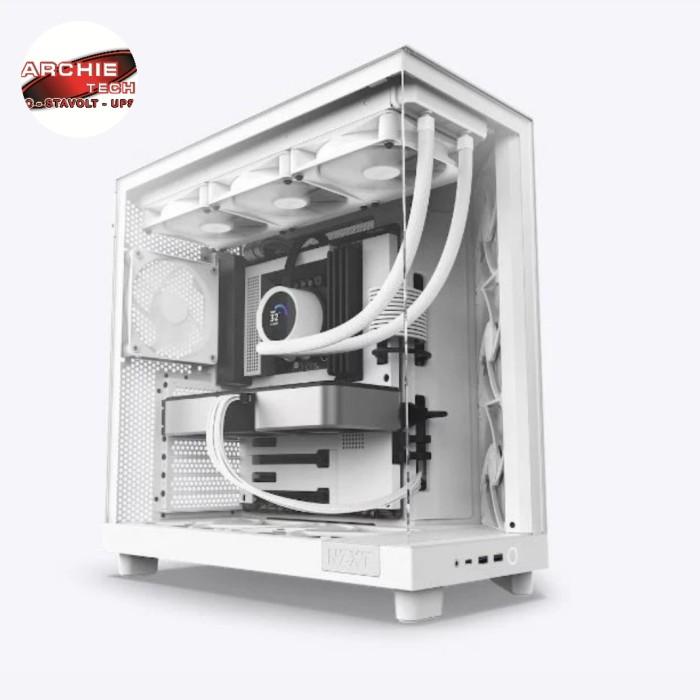 Jual Casing NZXT H6 FLOW RGB Include 3 fan Non PSU +3 FAN Case ATX ...