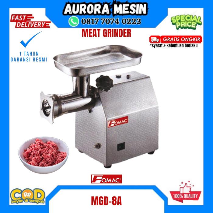 Jual MESIN GILING DAGING PENGGILING DAGING MEAT GRINDER MGD-8A FOMAC ...