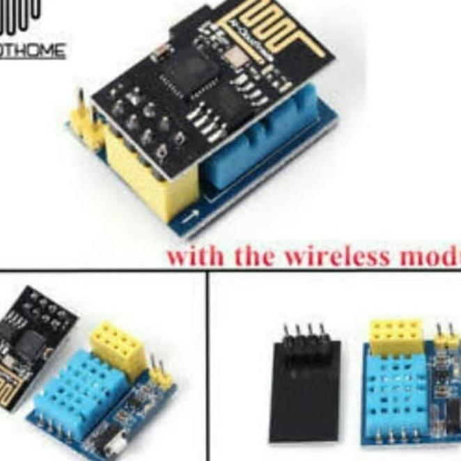 Jual Dijamin Baru Dht11 Esp8266 Wifi Esp-01 Module Sensor Arduino Uno ...