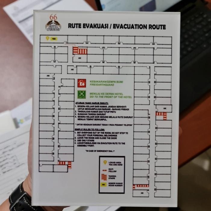 Jual jalur evakuasi ukuran 15 x 20 cm - Kota Surabaya - Piramida ...