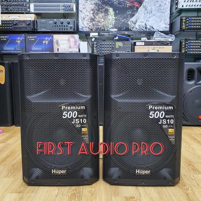 Jual Speaker Aktif HUPER JS10 / JS 10 15 INCH ORIGINAL 500 WATT USB ...