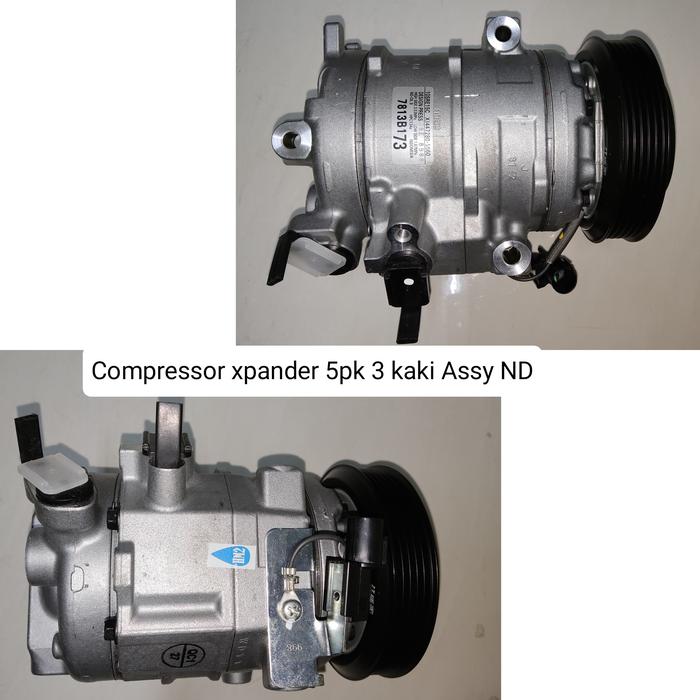 Jual Compressor Kompresor AC Mobil Mitsubishi Xpander 5PK 3 Kaki Assy ...