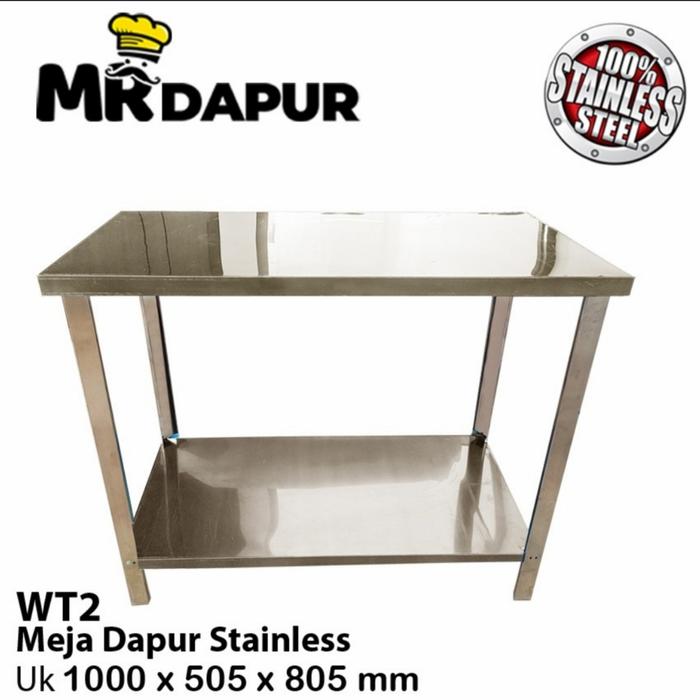 Jual WORK TABLE MEJA DAPUR BERAT ASLI 2 SAP MRDAPUR WT 2 - Jakarta ...