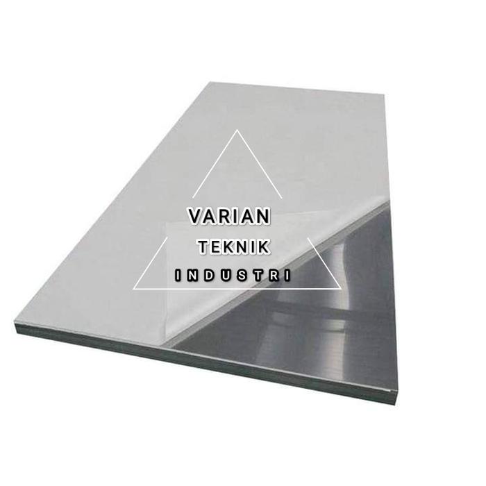 Jual plat stainless mirror kilap 430 tebal0,3mm x 1meter x 2meter ...