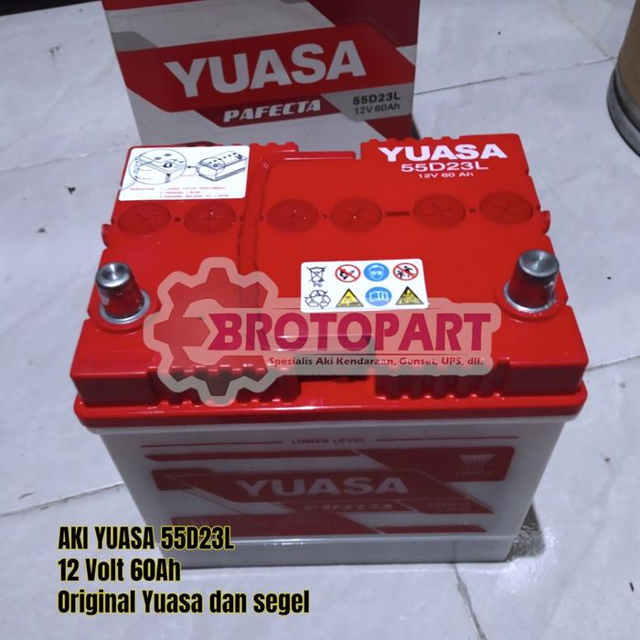 Jual Aki Mobil Chevrolet Blazer, Cruze, Optara Accu YUASA 55D23L 12v 60Ah - Jakarta Timur ...