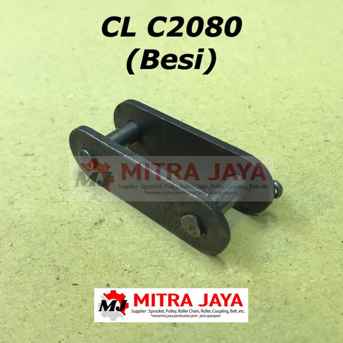 Jual CL C 2080 CONNECTING LINK C2080 DOUBLE PITCH CHAIN SAMBUNGAN ...