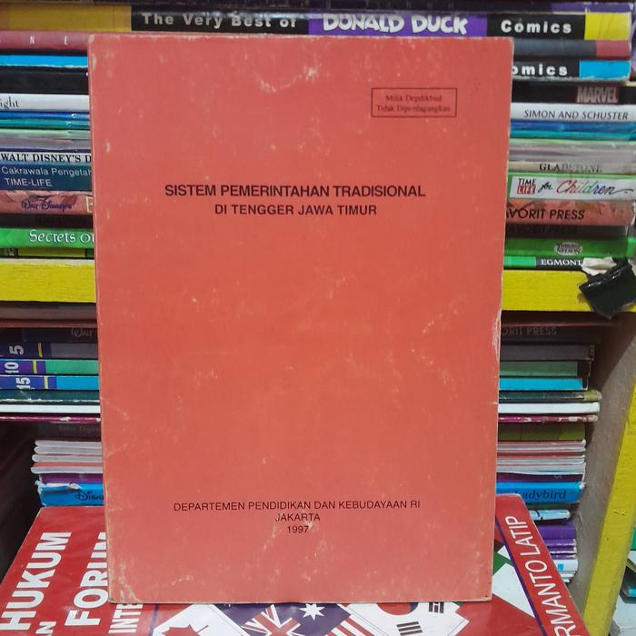 Jual SISTEM PEMERINTAHAN TRADISIONAL DI TENGGER JAWA TIMUR - Kota Depok ...