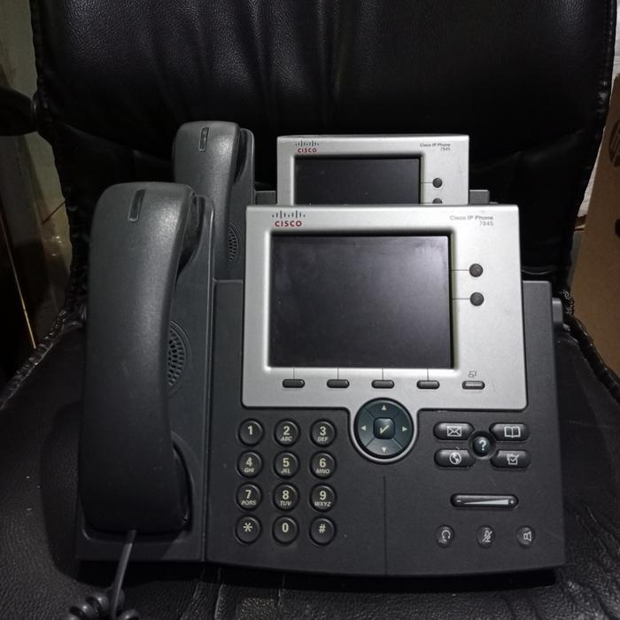 Jual Cisco 7945 IP Phone Large Screen Telepon Telephone - Kota ...