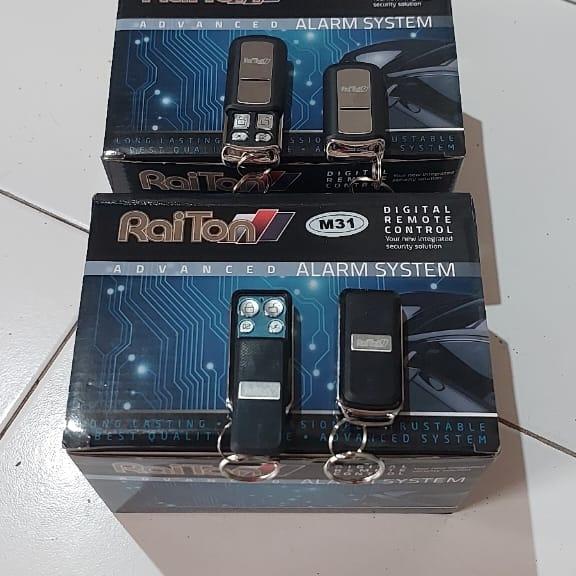 Jual Alarm Mobil Atau Remote Control Original Merk Raiton Model Full ...