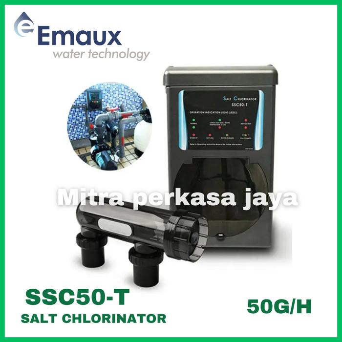 Jual Salt Chlorinator Kolam Renang Emaux SSC50-T 50G/H Swimming Pool ...