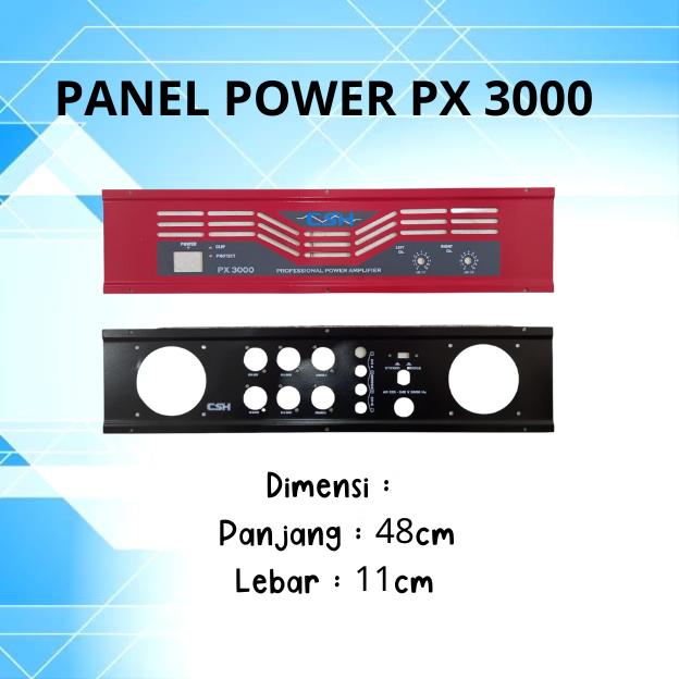 Jual PANEL POWER AMPLIFIER PX 3000 plat panel power PX3000 2u - Kota ...