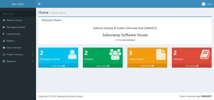 Jual PROMO!!! Source Code Sistem Informasi Manajemen Aset Berbasis Web ...