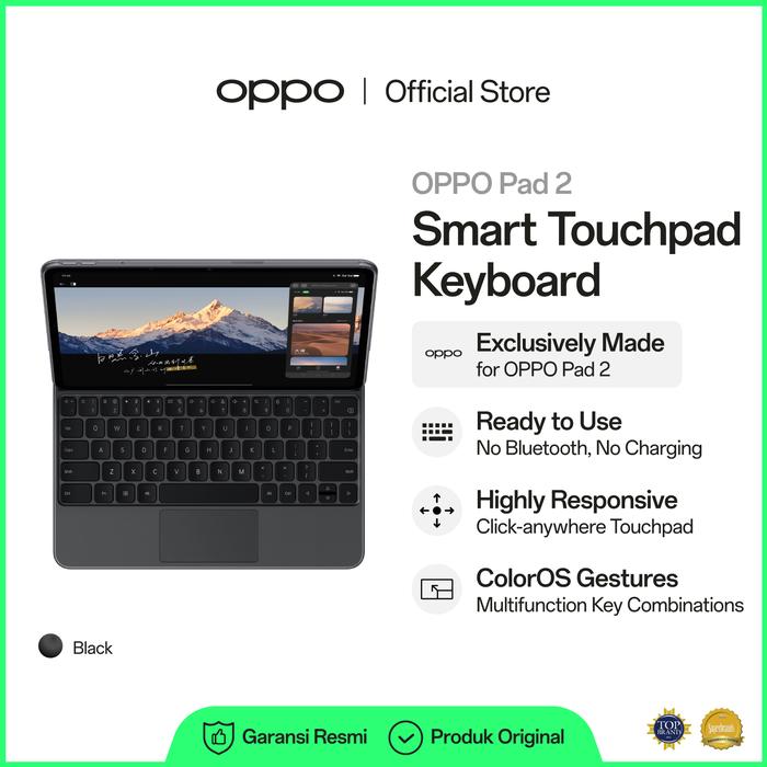 Promo OPPO Pad 2 Smart Touchpad Keyboard (Garansi Resmi) Cicil 0% 3x ...