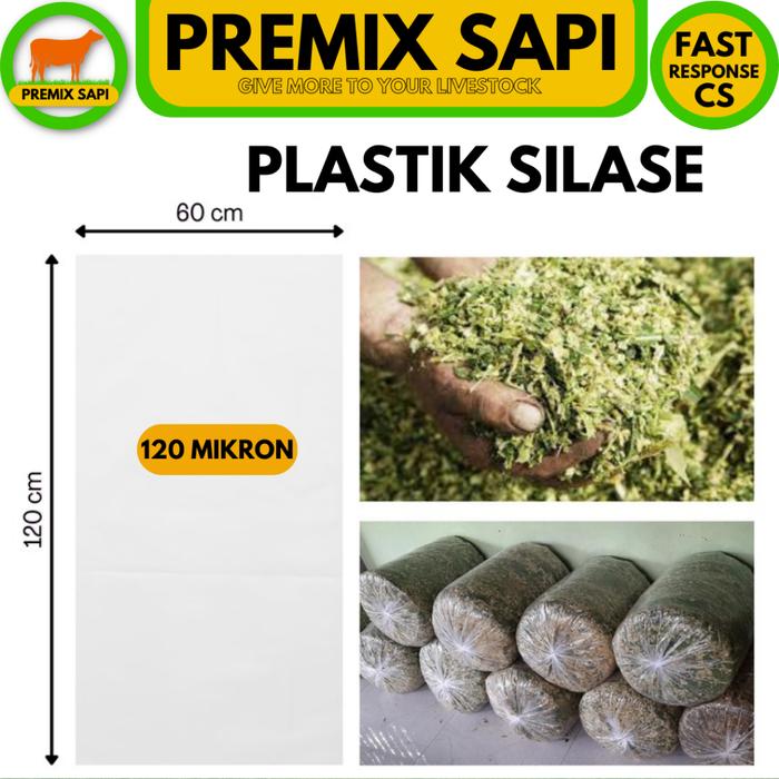 Jual Plastik Silase 120 Mikron 3kg isi 18 - Plastik Fermentasi Pakan ...